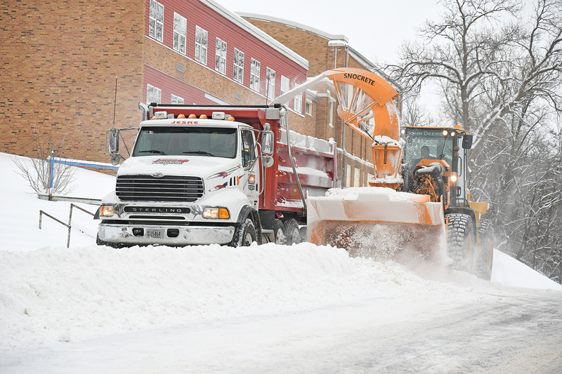 Area cleans up following February Snow Storms – The Tribune Press Reporter