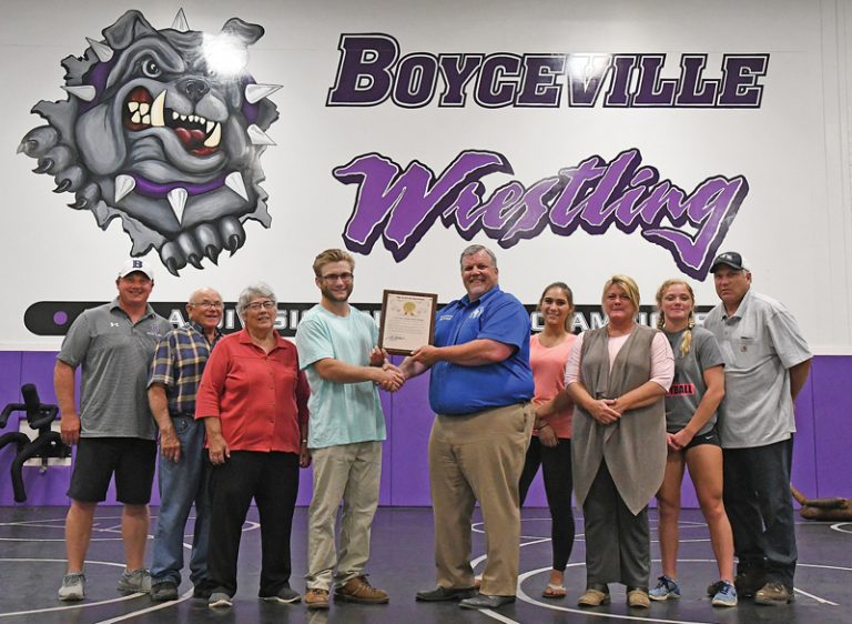 Brock Schlough honored by State of Wisconsin – The Tribune Press Reporter