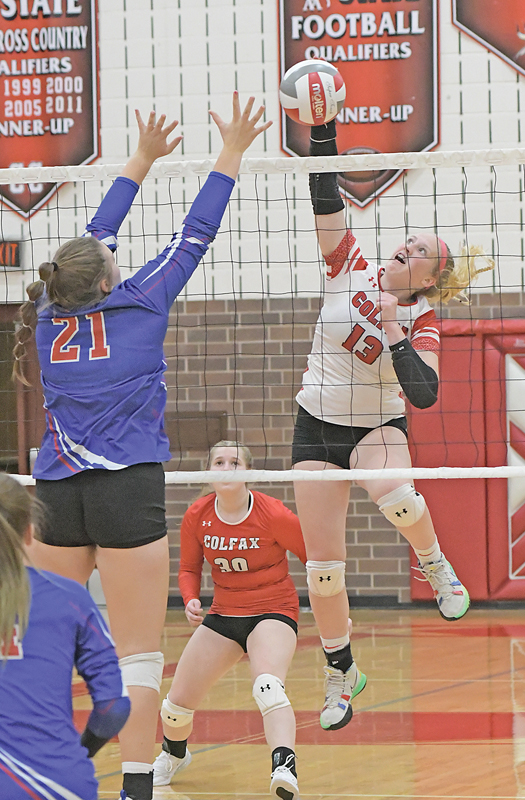 Colfax spikers end regular season on high note with pair of conference ...