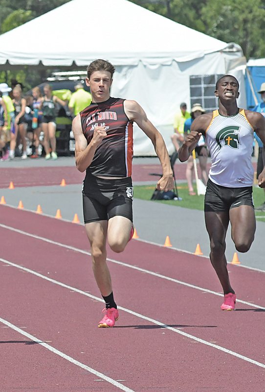 Keinin Miller finishes seventh in 200m for Mounders only points at ...