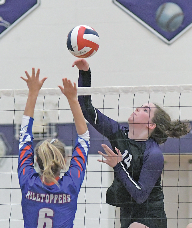 Topper volleyball wins 5-set thriller over Bulldogs to secure season’s ...