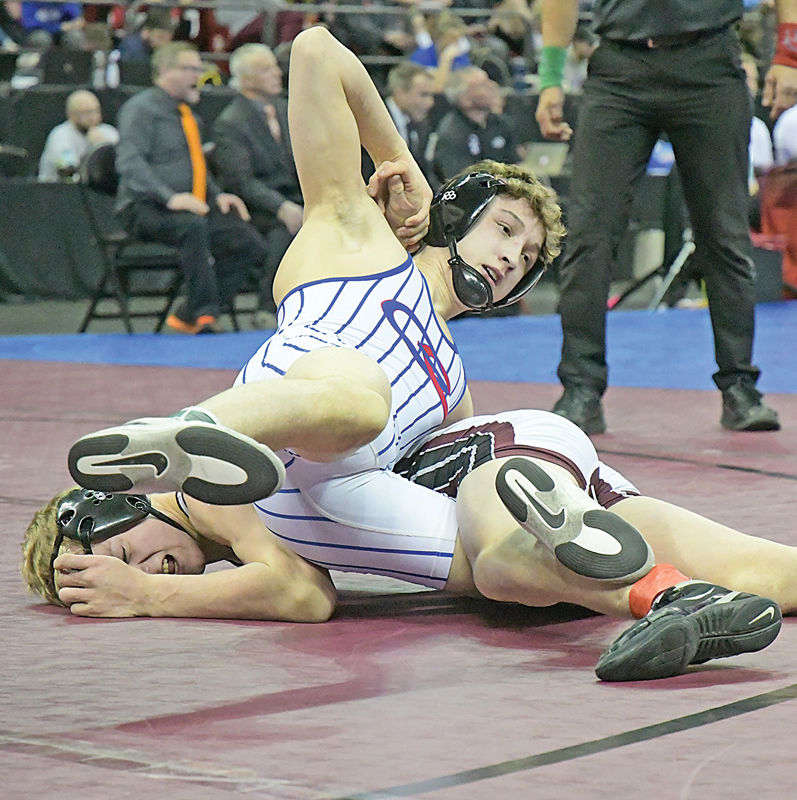 Unser becomes Hilltoppers’ first-ever undefeated state wrestling champ ...