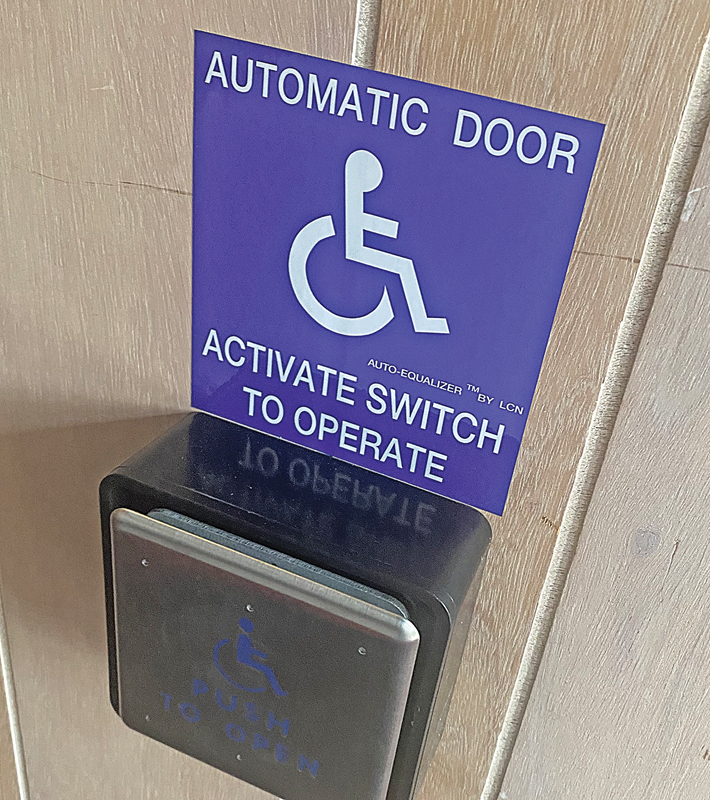 Colfax Public Library celebrates installation of new automated door ...